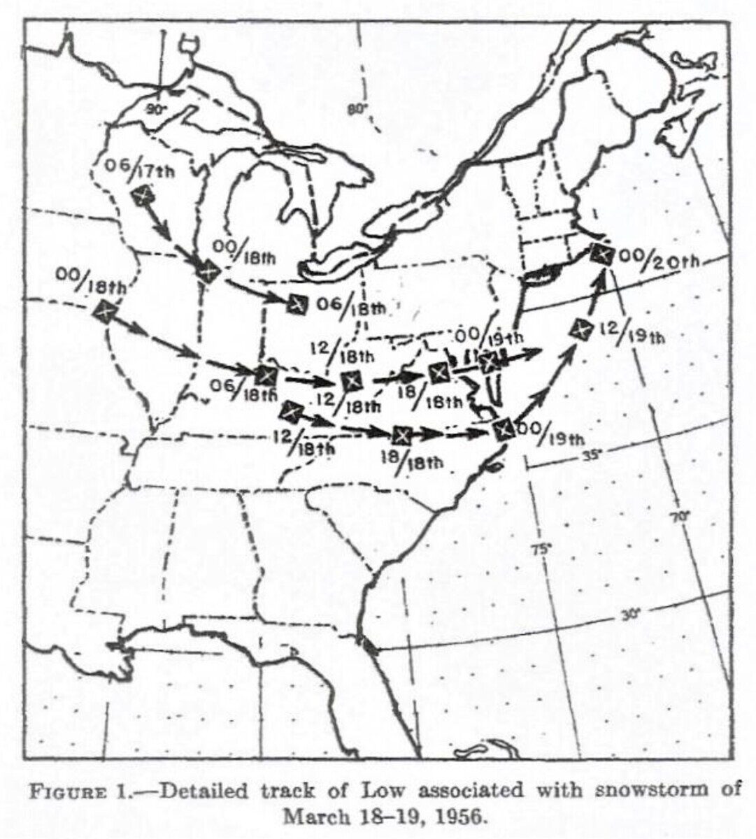 Remembering the Incredible Snowstorms of March 1956 | Blue Hill ...